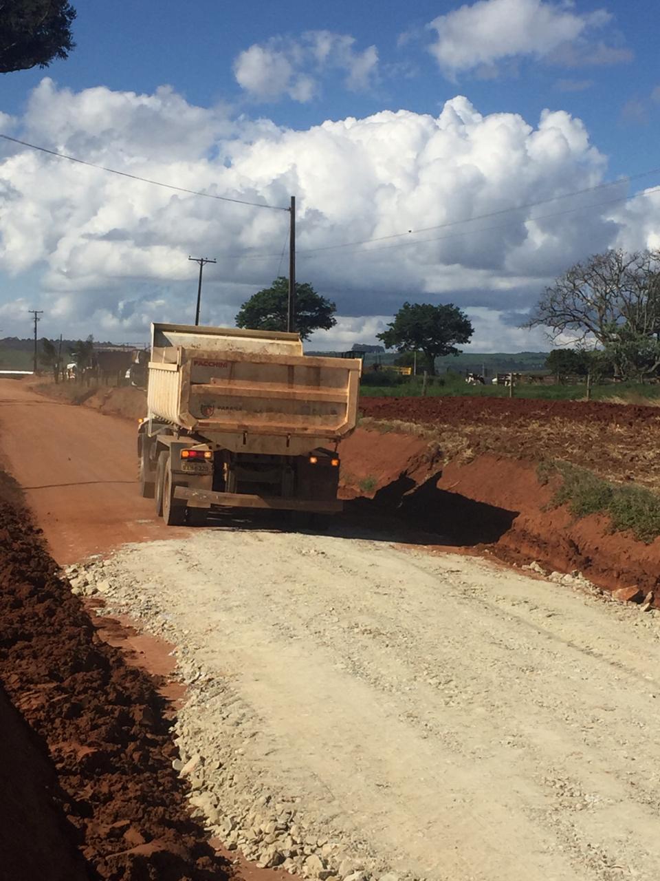 Readequação de estradas rurais | Secretaria da Agricultura e do ...